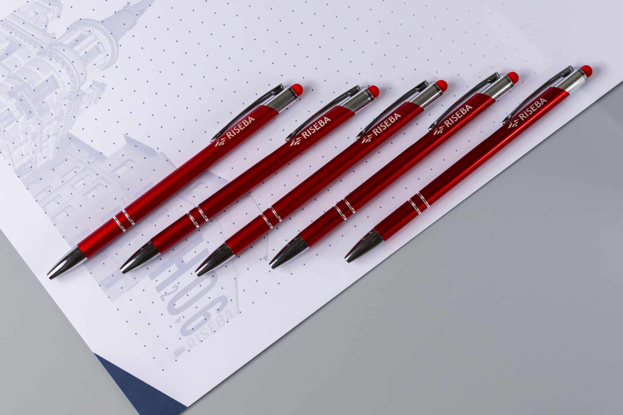 Metallic pen - RISEBA.lv