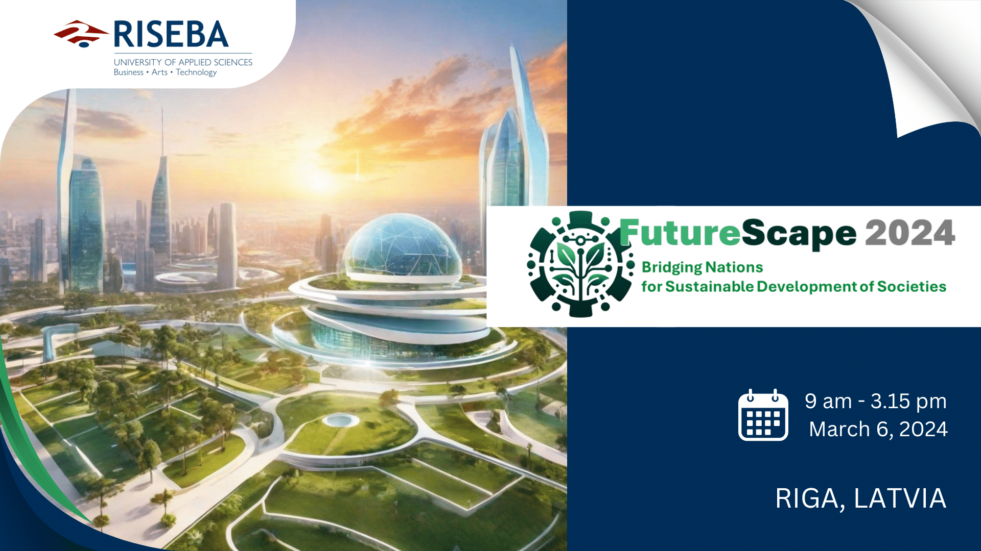 FutureScape 2024 – Bridging Nations for Sustainable Development of Societies - RISEBA.lv