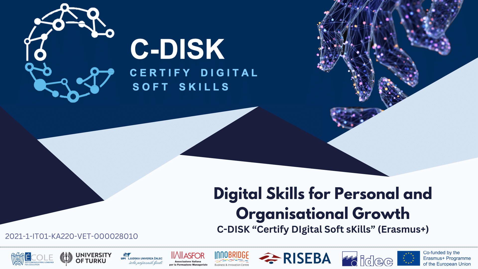 Digital Skills for Personal and Organisational Growth - C-DISK “Certify ...