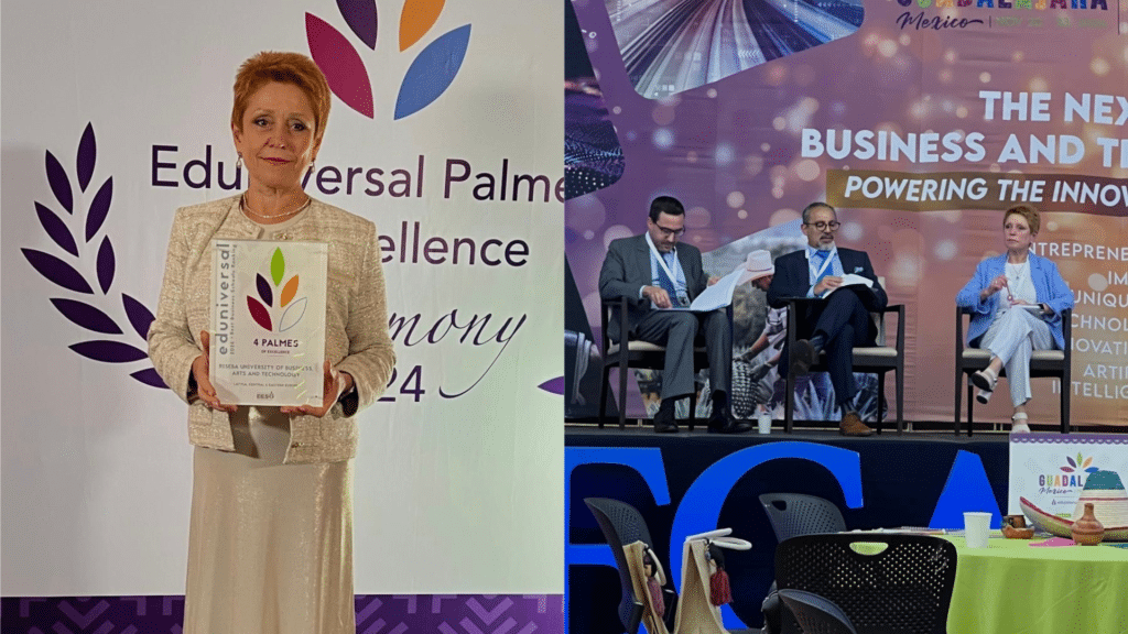 RISEBA University has once again received the prestigious Four Palms of ...